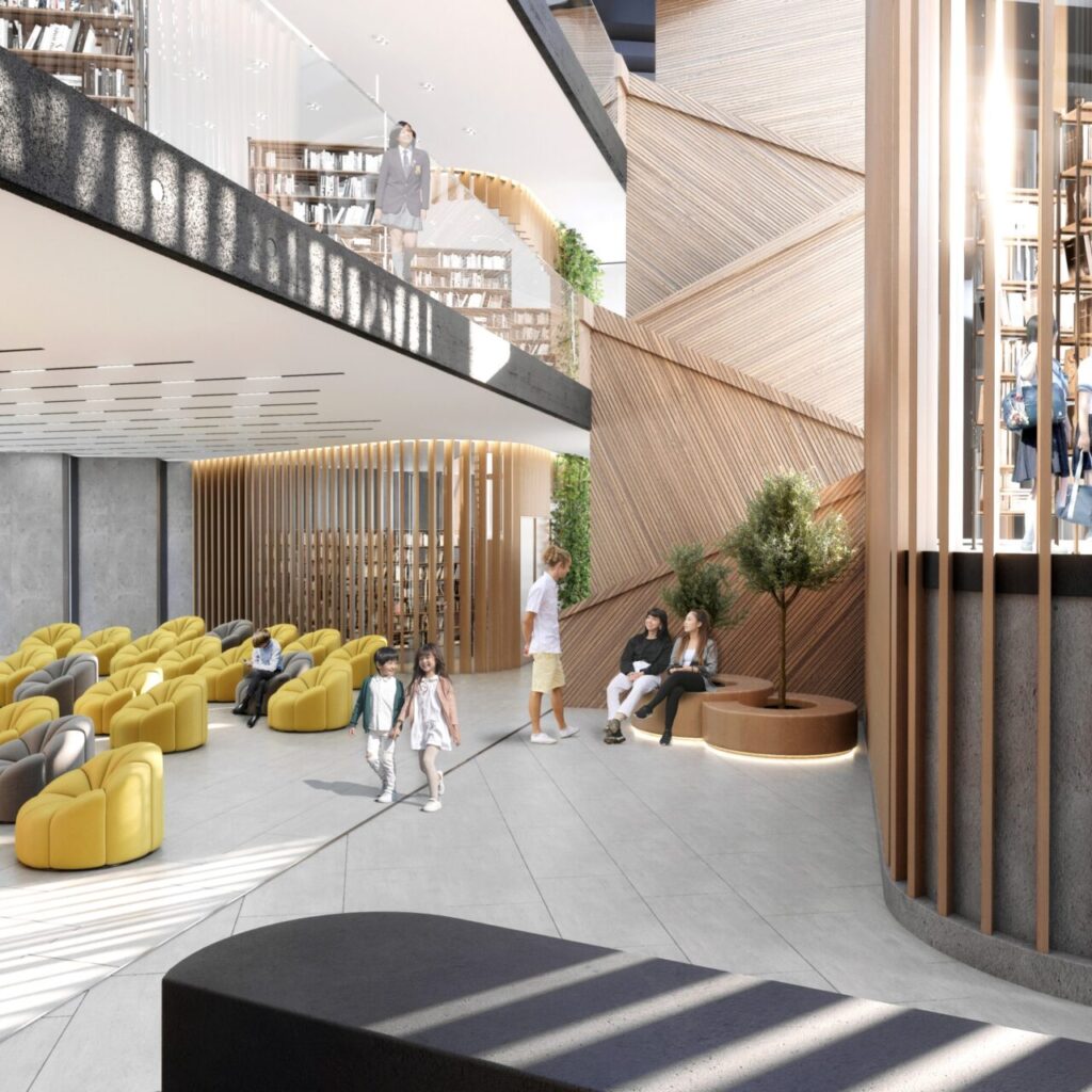 Songdo Library Competition - Emkaan